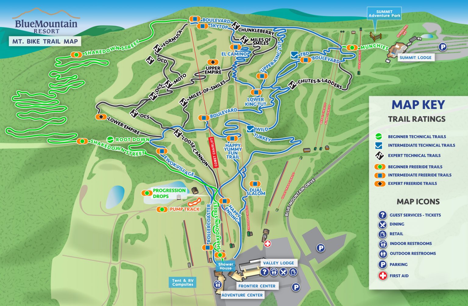 Live cam | Trails, slopes, & attractions | Blue Mountain Resort