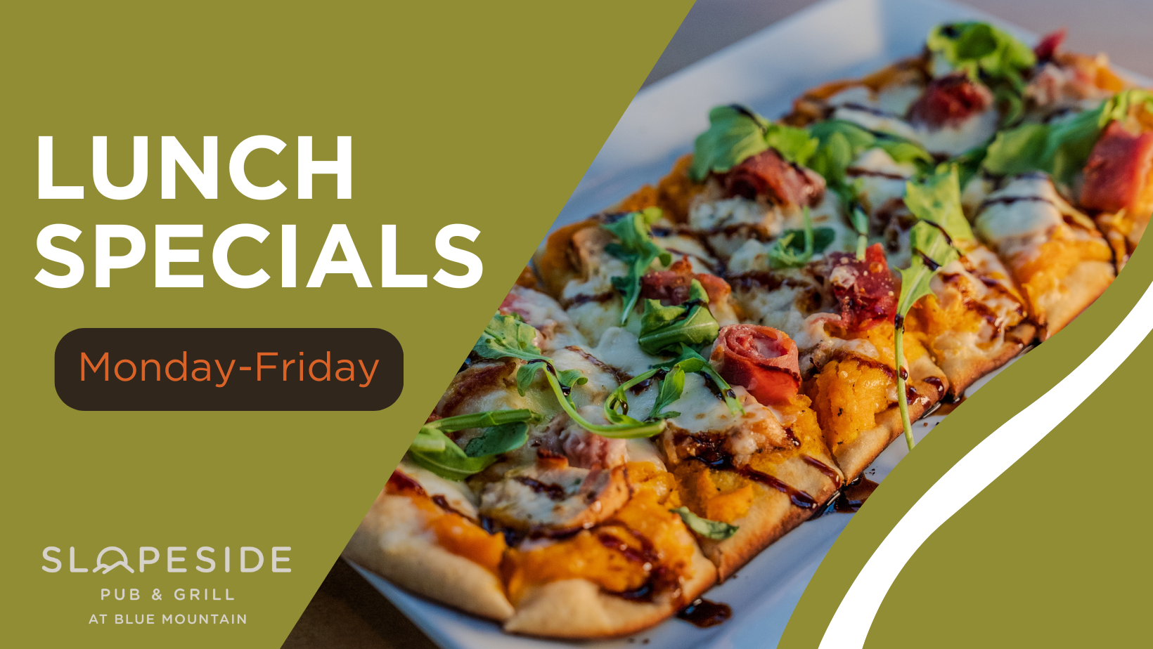 Lunch Specials at Slopeside - Blue Mountain Resort
