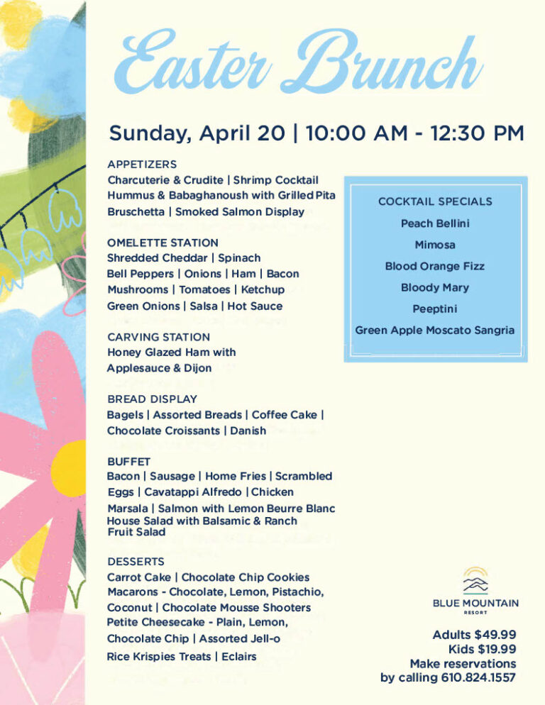 Easter Buffet - Blue Mountain Resort
