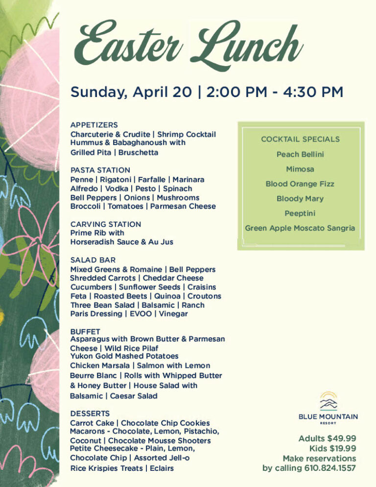 Easter Buffet - Blue Mountain Resort